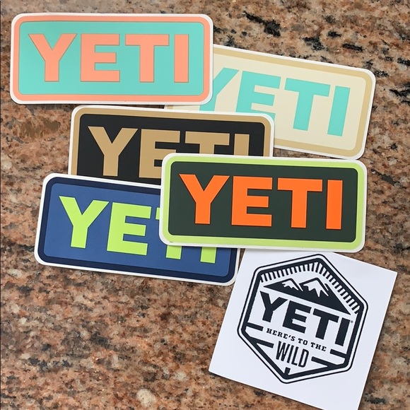 Yeti | Other | Yeti Stickers | Poshmark